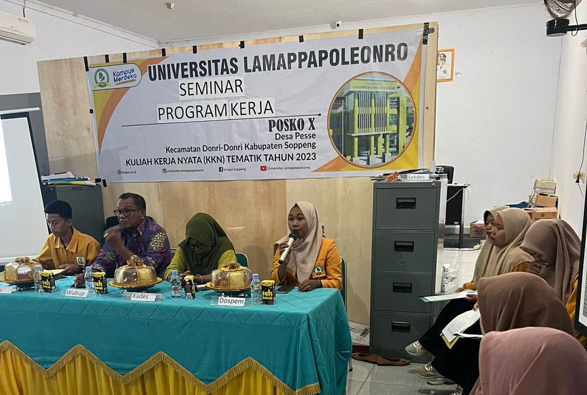 Wakil Bupati Soppeng Hadiri Seminar Program Kerja KKN Unipol – MagazineNP